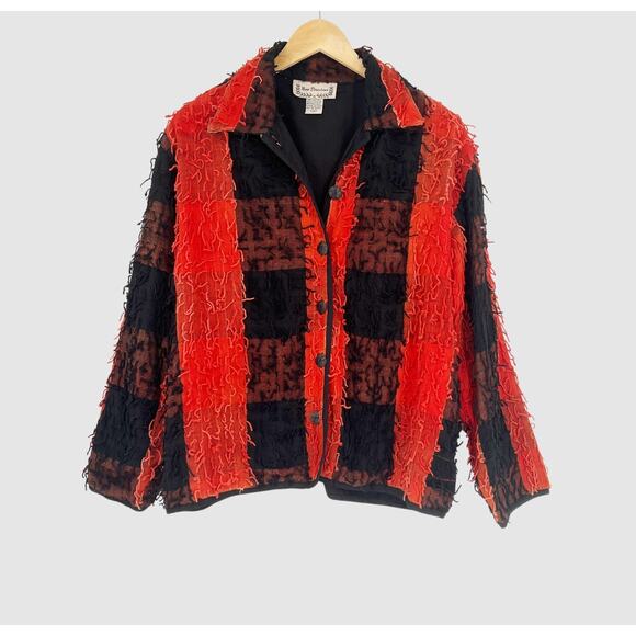 Vintage | Jackets & Coats | Vintage New Direction Shabby Chic Fringe ...
